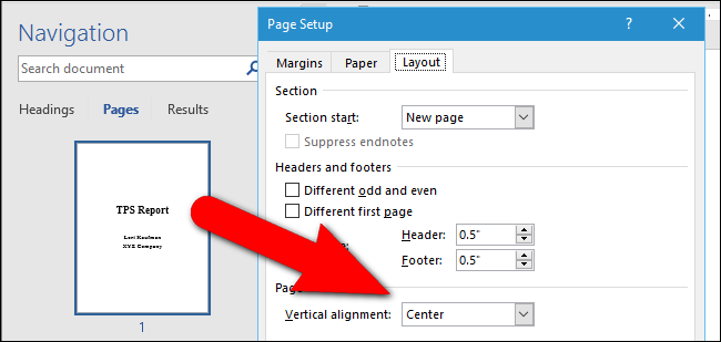 Wie Center Den Text Vertikal Auf Der Seite In Microsoft Word AllInfo