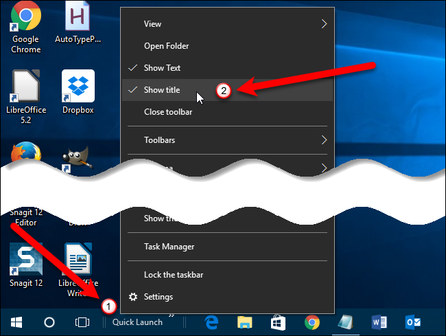 Comment faire pour Ramener la Barre de Lancement Rapide sous Windows 7 ...