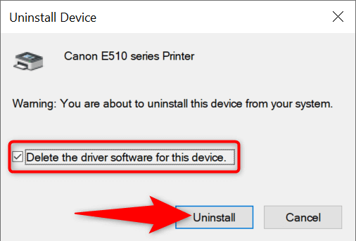 Kan inte ta bort en skrivare i Windows 10/11? Hur man tvingar bort det ...